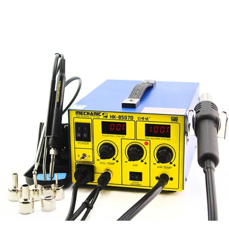 Hot Air Soldering Station Mechanic HK-8507D, (compressor) - GsmServer